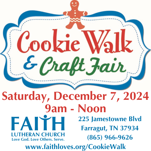 Cookie Walk & Craft Fair Crafter Sign Up – Faith Lutheran Church